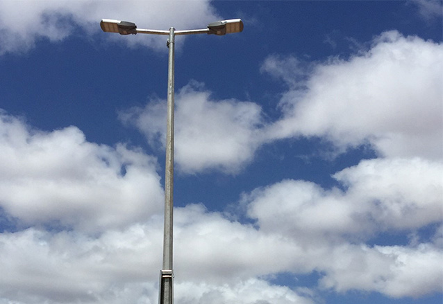 European style 27w Suspended Mounted LED Street Light